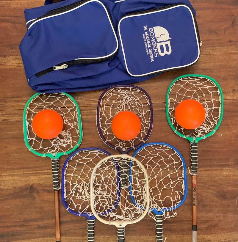 Polocrosse Pony Club Set - Kids & Adults Racquets & Balls - Buttery ...